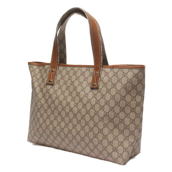 Gucci | Bags | Gucci Tan Supreme Gg Tote Bag | Poshmark